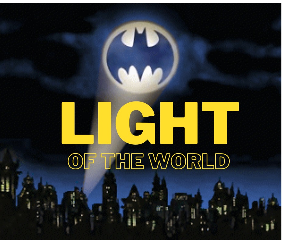 Batman Symbol In The Sky Sketch